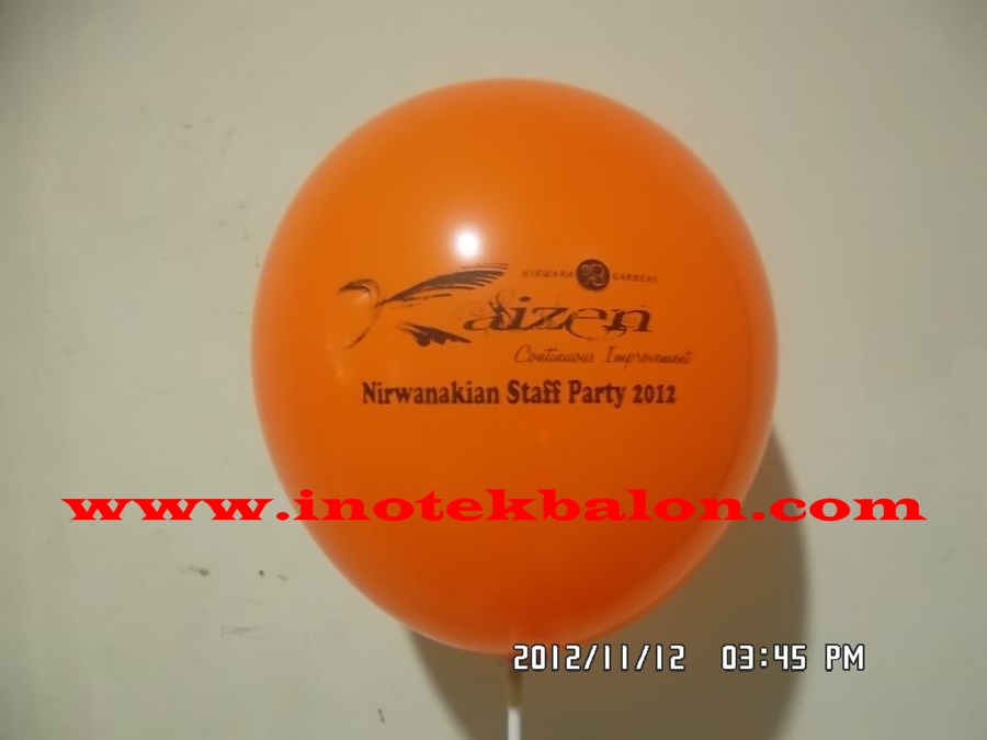 Balon Print Sablon